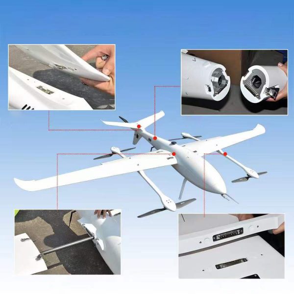 Airmobi V32 Full Electric Long Endurance VTOL Drone - 3 Hours @ 3kg ...