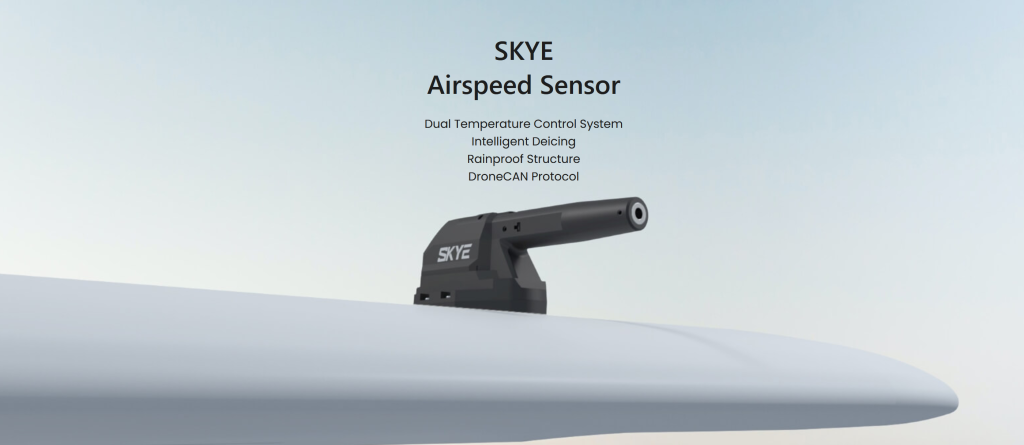 SKYE 2 DroneCAN Intelligent De-icing & Rainproof Airspeed Sensor ...